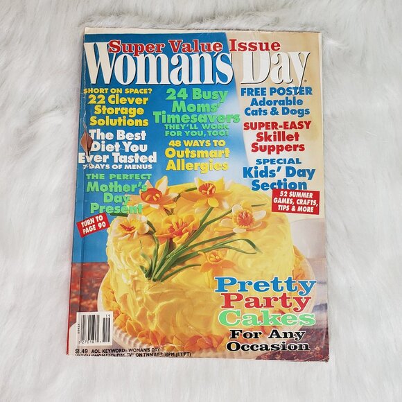 Fashion Magazine | Accents | Nostalgic Womans Day Vintage Magazine 99s ...